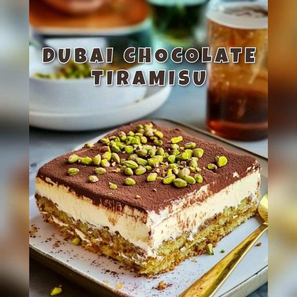 Dubai Chocolate Tiramisu – Exotisch, cremig und knusprig zugleich ...