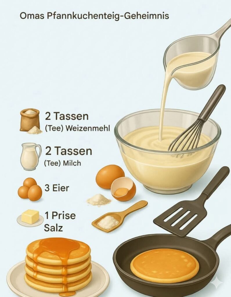Pfannkuchenteig Fur 4 Personen